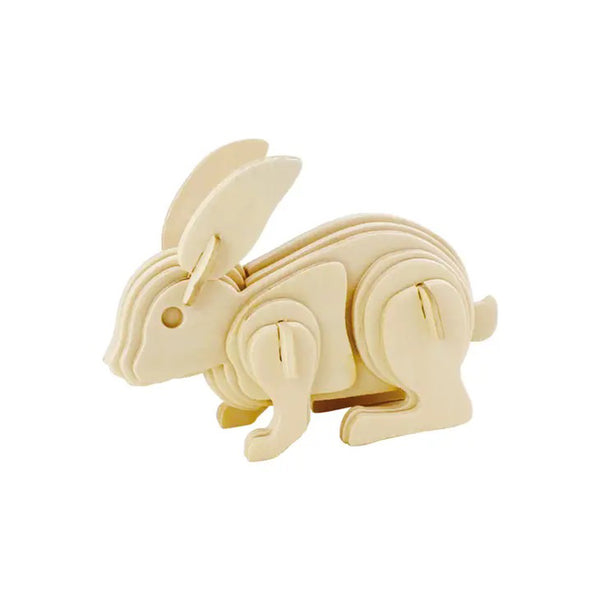 3D Wooden Rabbit Puzzle - The Walters Art Museum